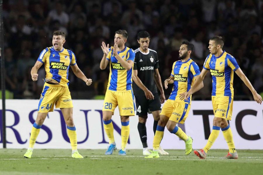 Η περιγραφή των τερμάτων του ΑΠΟΕΛ στον ΣΠΟΡ FM 95,0 (ηχητικό ...