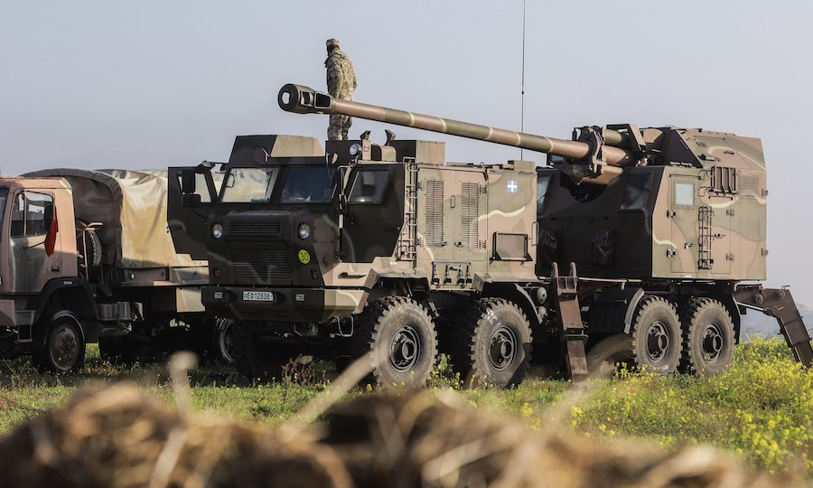 Το νέο πυροβόλο Nora Alexander TGS της Ε.Φ. εν δράσει (pics, vid ...